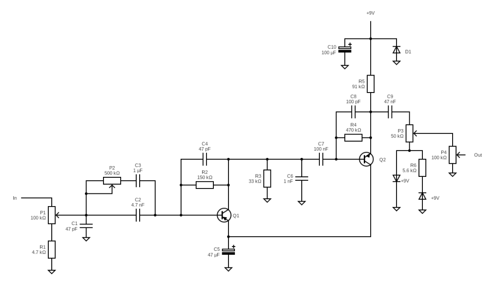 Catalinbread Karma Suture On Stripboard - Crazy Chicken Guitar Pedals