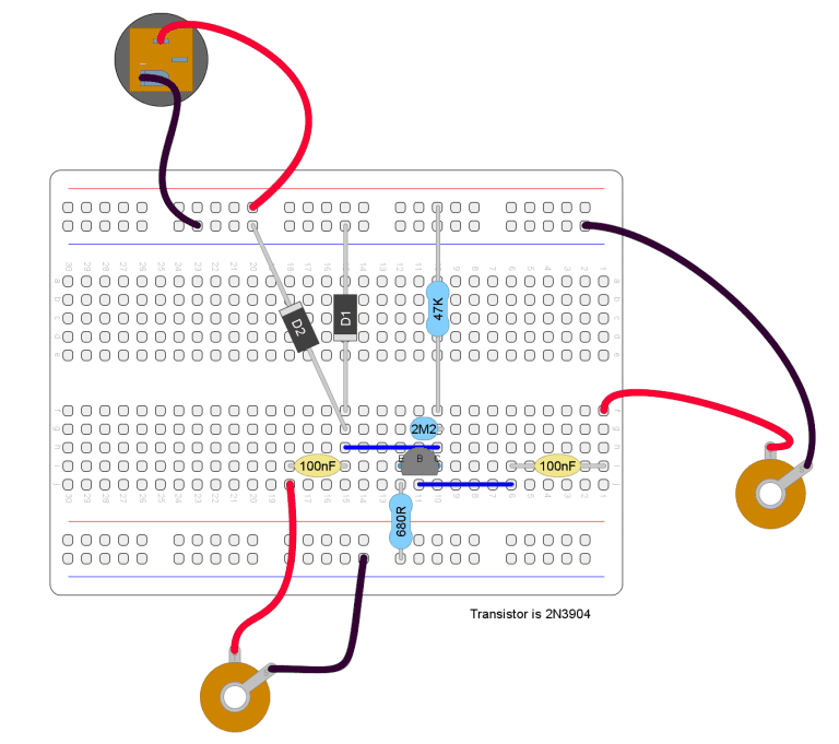 Building A Simple Distortion Pedal Based On The Electra Distortion ...