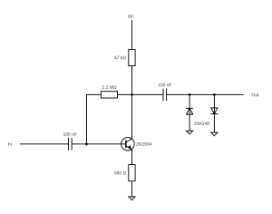 Building A Simple Distortion Pedal Based On The Electra Distortion - Crazy Chicken Guitar Pedals