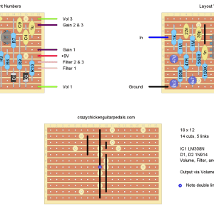 Building A Simple Distortion Pedal Based On The Electra Distortion ...